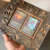 MTG Custom Wooden Card Display Magic the Gathering Card Frame Trading ...