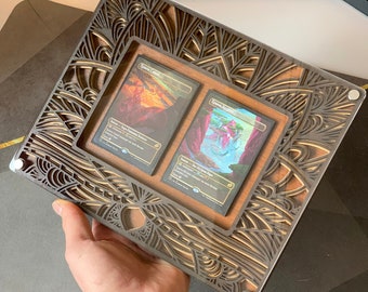 MTG Custom Wooden Card Display | Magic the Gathering Card Frame ...