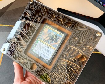 MTG Custom Wooden Card Display | Magic the Gathering Card Frame ...