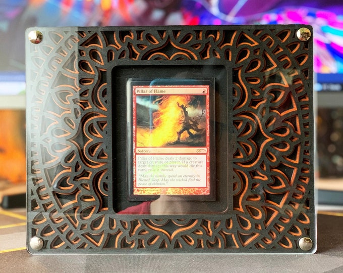 MTG Custom Wooden Card Display | Magic the Gathering Card Frame ...