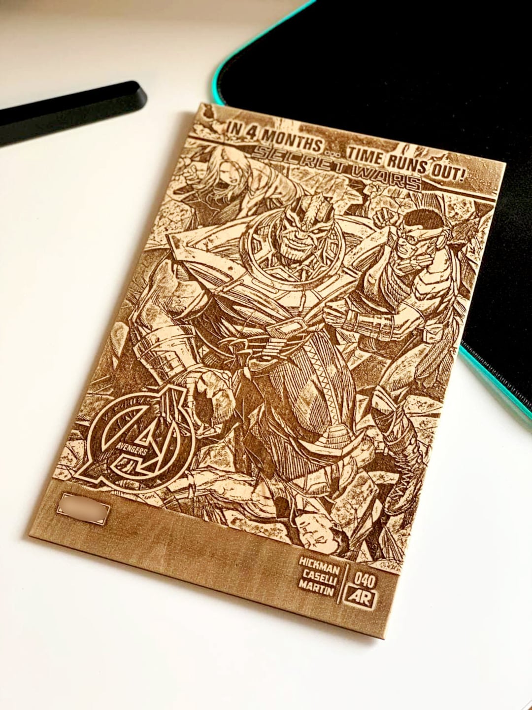 Wooden Engraved Comic Cover | Custom Comics Cover Gift | Best Souvenir ...
