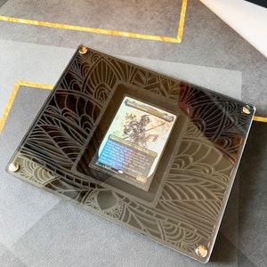 MTG Custom Wooden Card Display | Magic the Gathering Card Frame ...