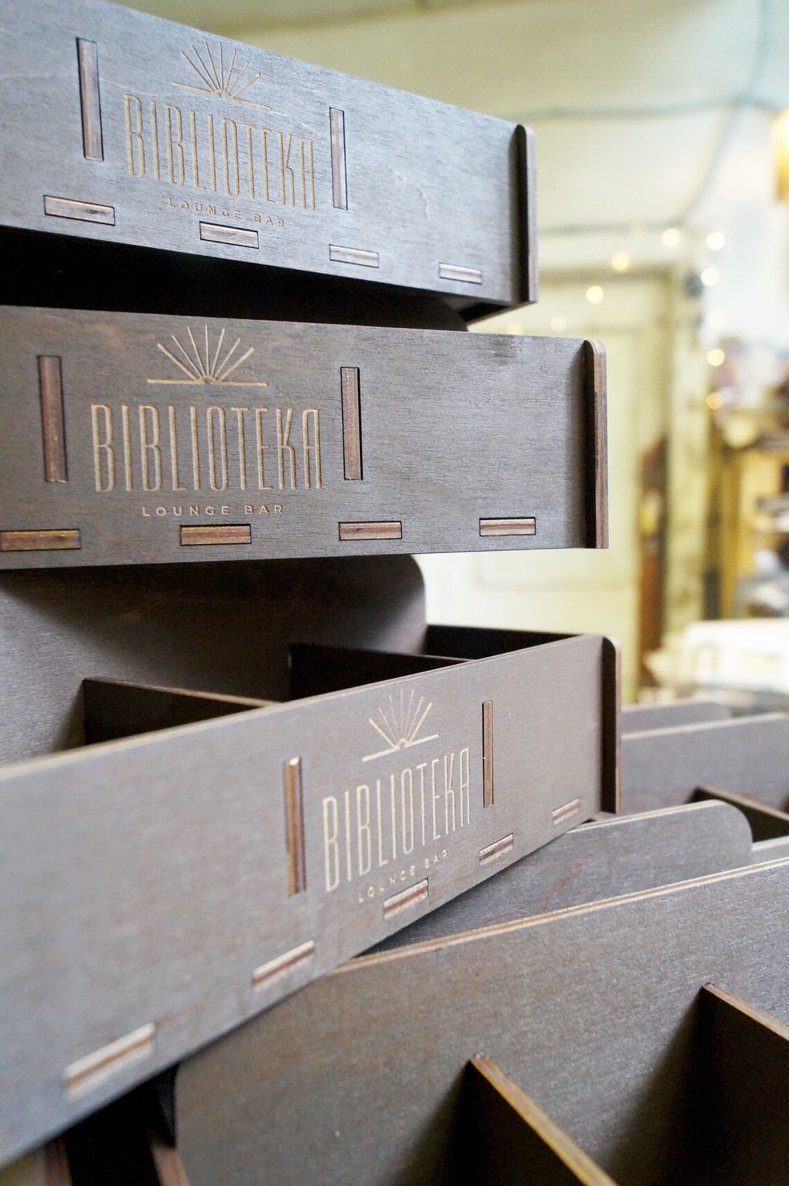 Personalized Restaurant Table Organizer Kitchen Storage | Etsy