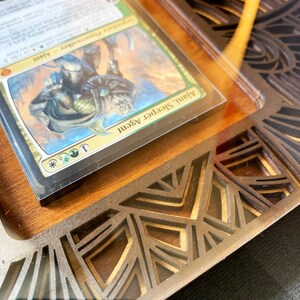 MTG Custom Wooden Card Display Magic the Gathering Card Frame Trading ...