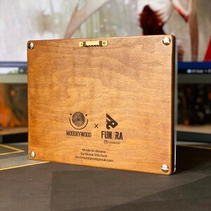 MTG Custom Wooden Card Display Magic the Gathering Card Frame Trading ...