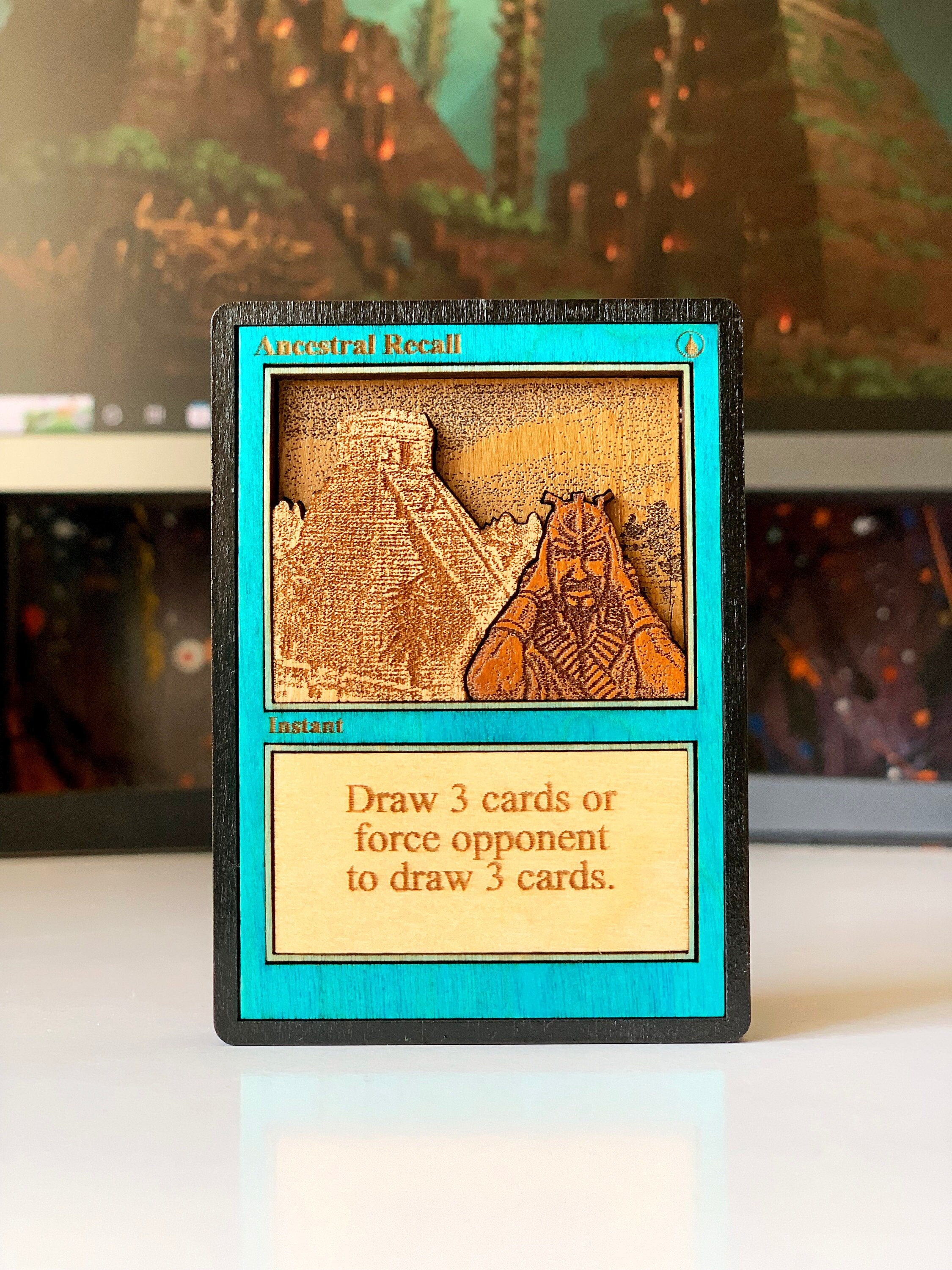 Magic The Gathering Ancestral Recall