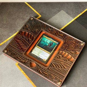 MTG Custom Wooden Card Display | Magic the Gathering Card Frame ...
