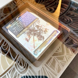 MTG Custom Wooden Card Display | Magic the Gathering Card Frame ...