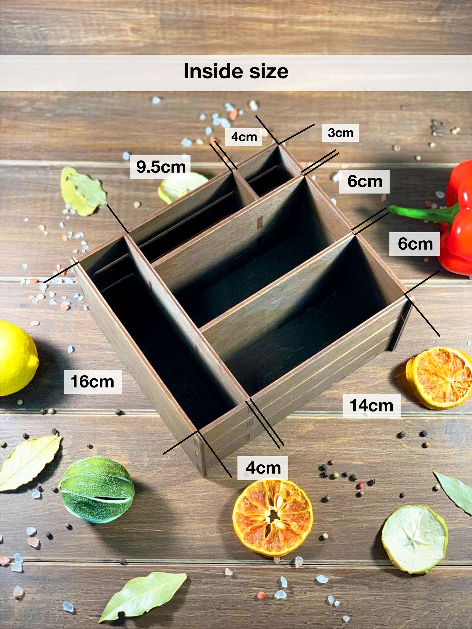 Wooden Rustic Style Napkin Salt and Pepper Holder - Etsy