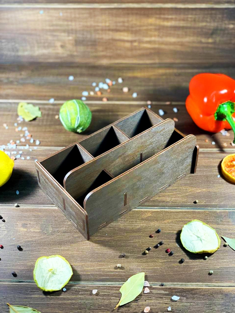 Personalized Restaurant Table Organizer Kitchen Storage | Etsy