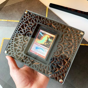 MTG Custom Wooden Card Display | Magic the Gathering Card Frame ...