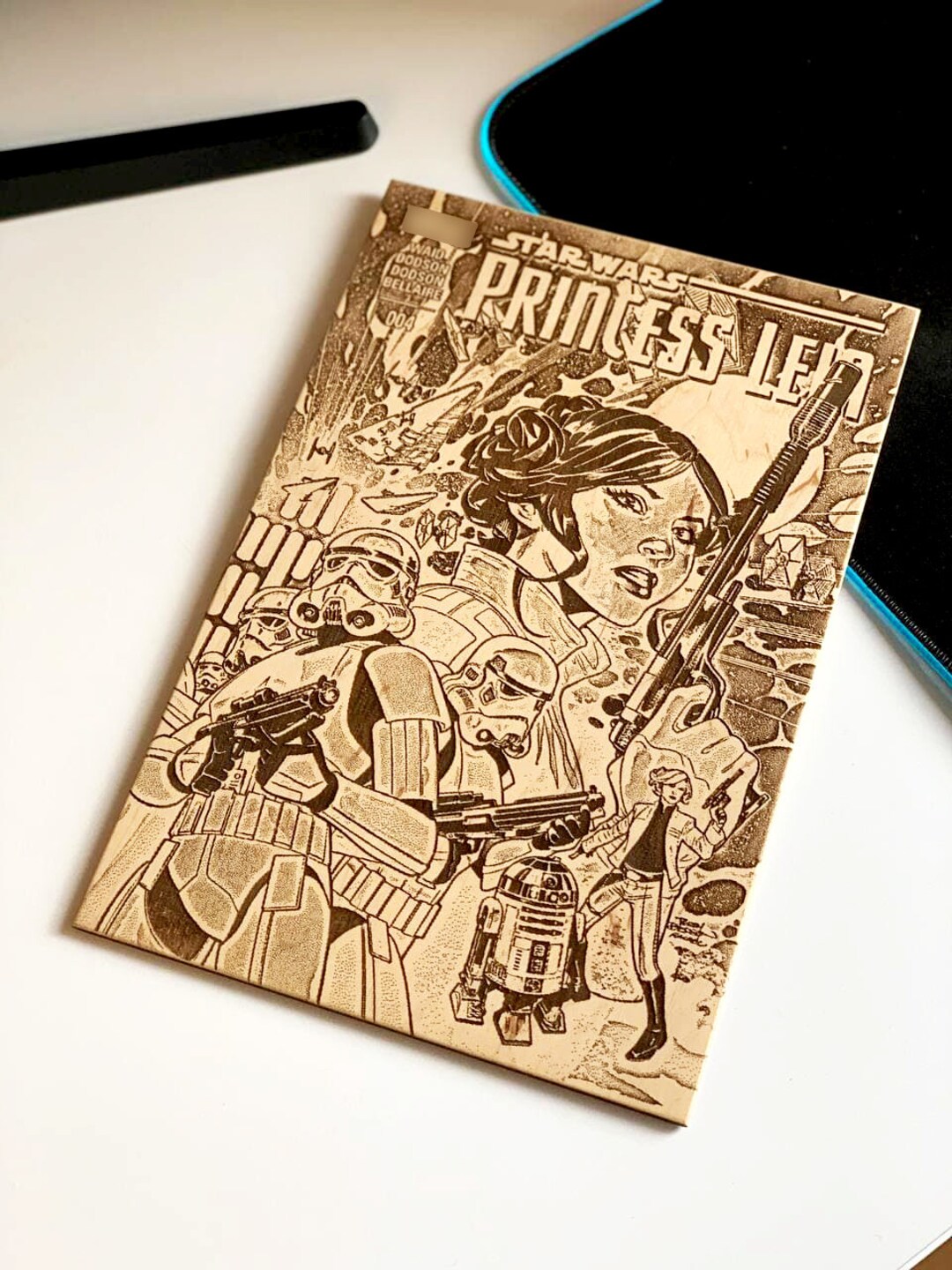 Wooden Engraved Comic Cover Custom Comics Cover Gift Best Souvenir for ...