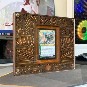 MTG Custom Wooden Card Display | Magic the Gathering Card Frame ...