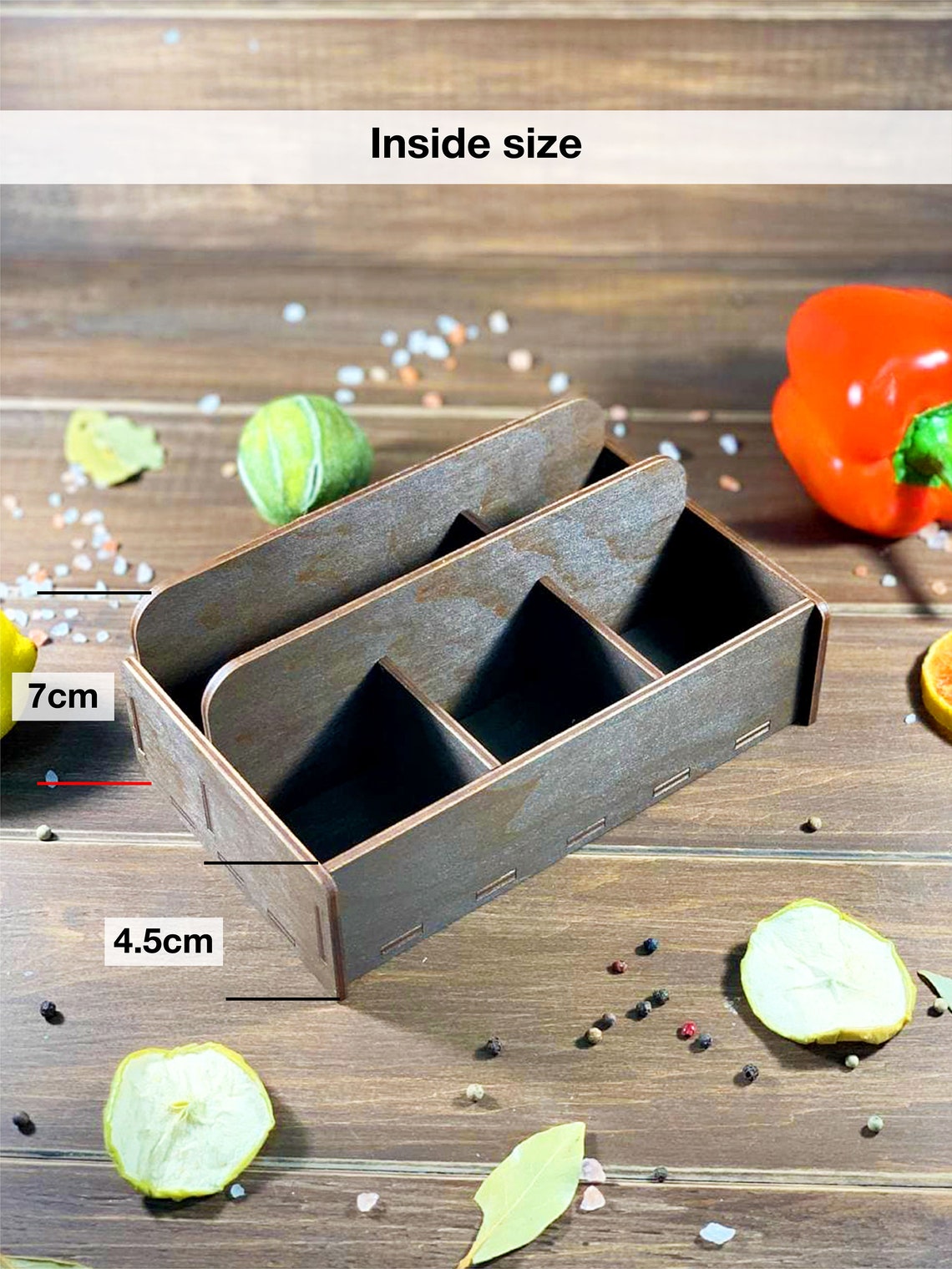 Personalized Restaurant Table Organizer Kitchen Storage | Etsy