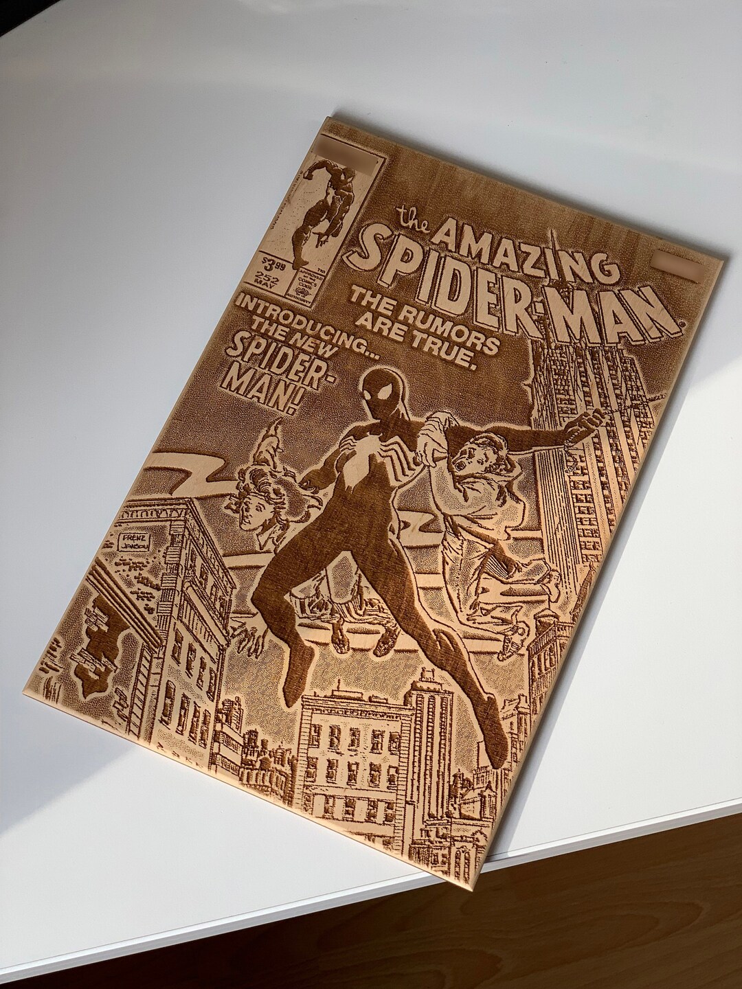 Wooden Engraved Comics Cover | Custom Comics Cover Gift | Best Souvenir ...