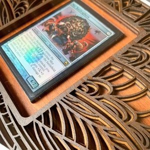 MTG Custom Wooden Card Display | Magic the Gathering Card Frame ...
