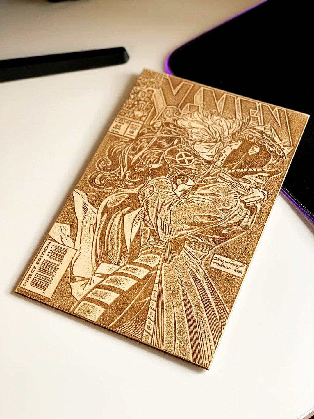 Wooden Engraved Comic Cover | Custom Comics Cover Gift | Best Souvenir ...