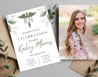 Graduation Invitation Bsn - Etsy