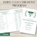Nursing Pinning Ceremony Program Template Editable Template - Etsy