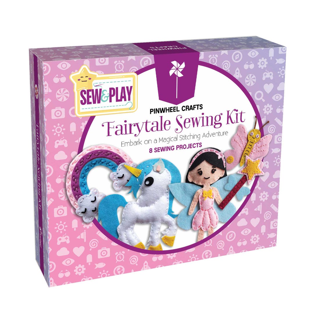 Fairytale Sewing Kit: DIY Kids Craft, 8 Magical Characters - Etsy