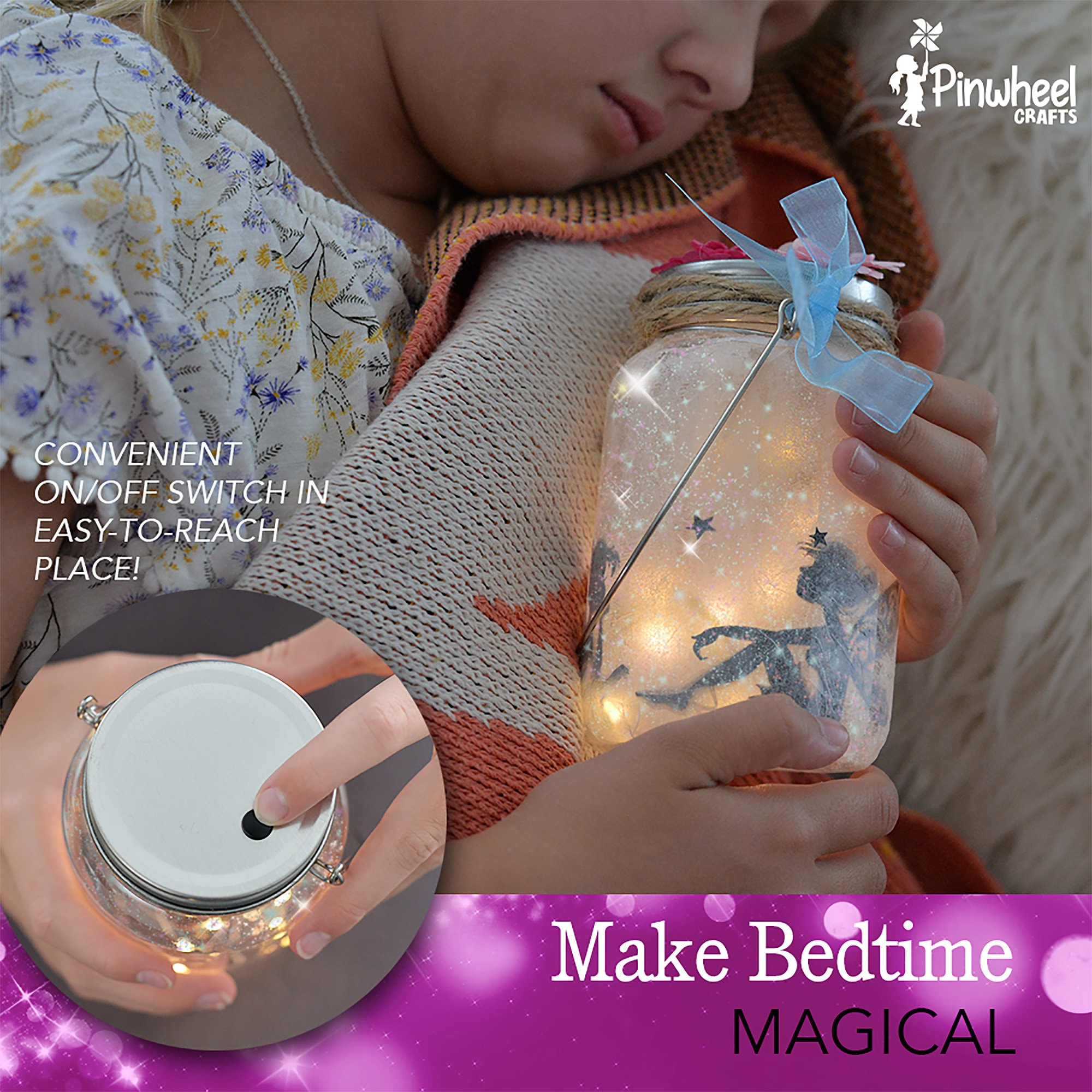 DIY Fairy Lantern Kit for Girls: LED Night Light Craft Project - Etsy
