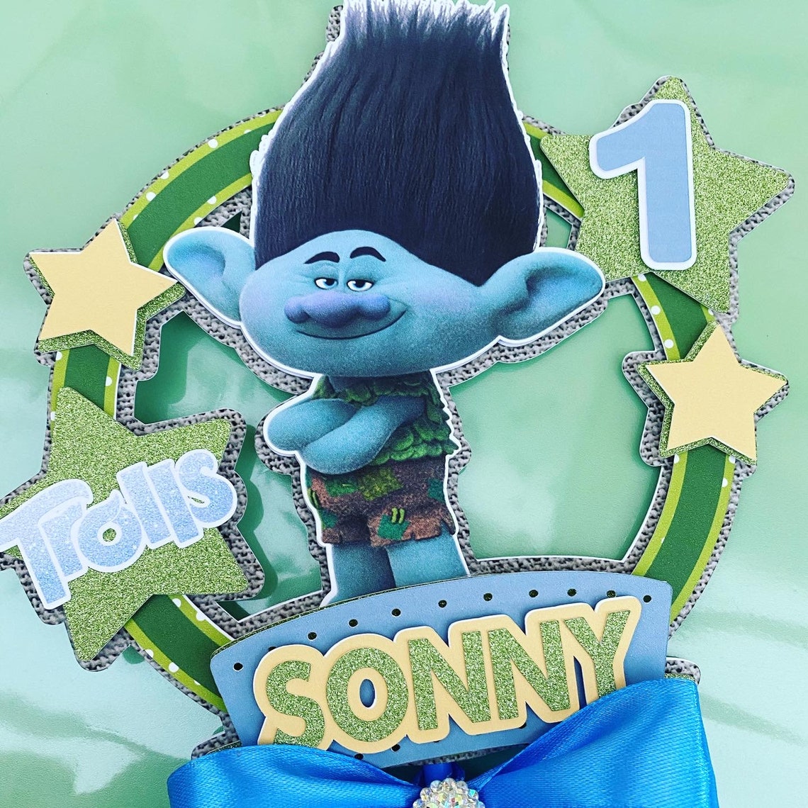 Trolls Cake Topper | Etsy