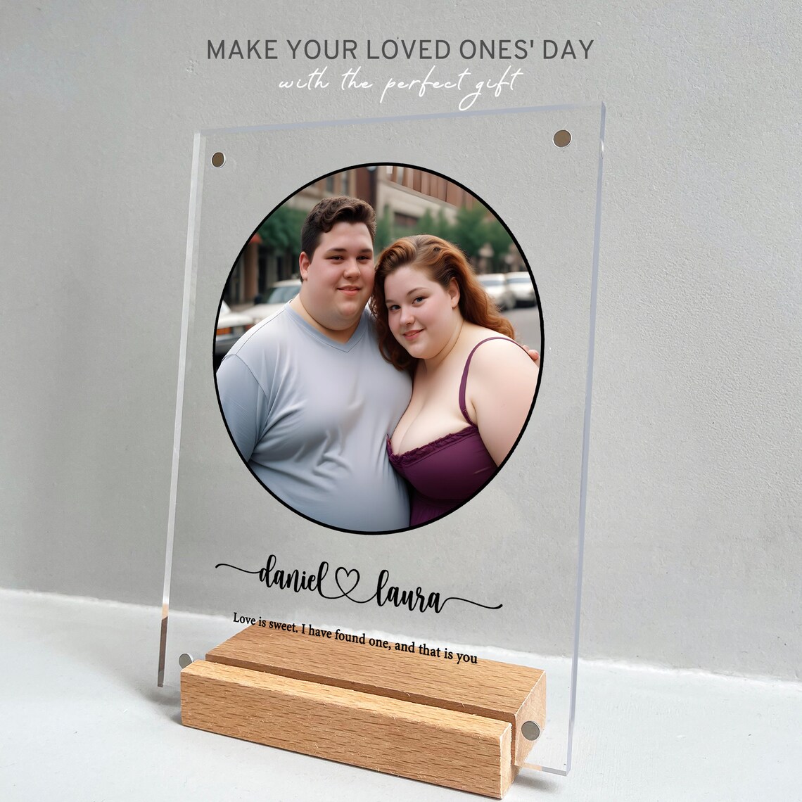 Personalized Photo Gift, Custom Picture Frame, Gift for Her ...