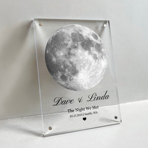 Custom Moon Phase Print, Anniversary Gift by Year, Romantic Gift for ...