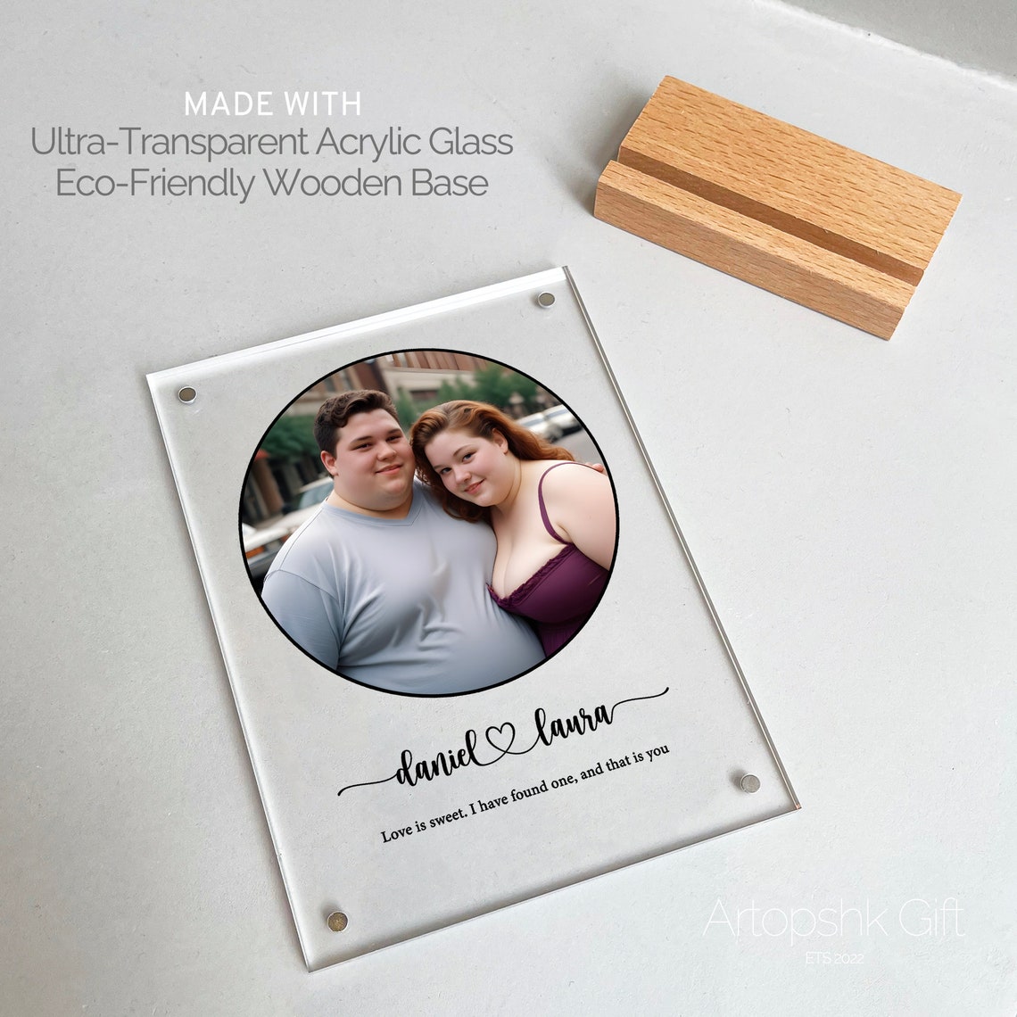 Personalized Photo Gift, Custom Picture Frame, Gift for Her ...