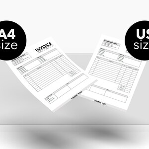 Invoice Template Word, Invoice Template Excel, Editable Invoice ...