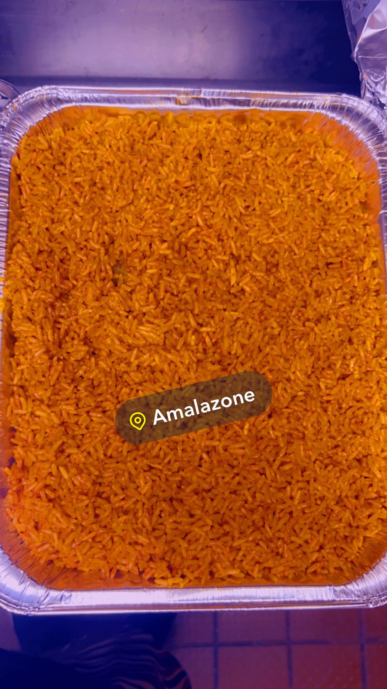 Smoky Jollof Rice large Pan/ Large Tray - Etsy