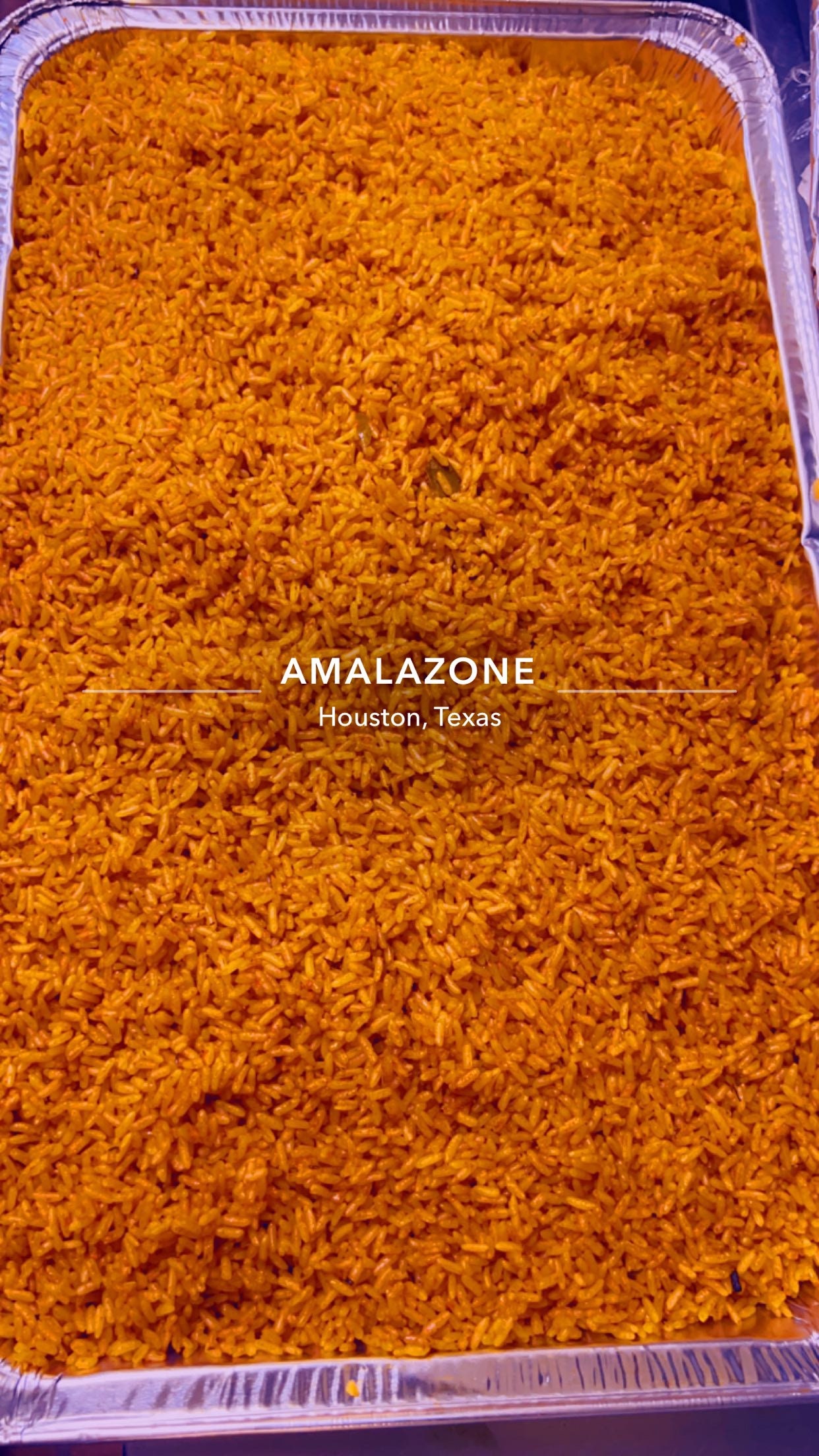 Smoky Jollof Rice large Pan/ Large Tray - Etsy