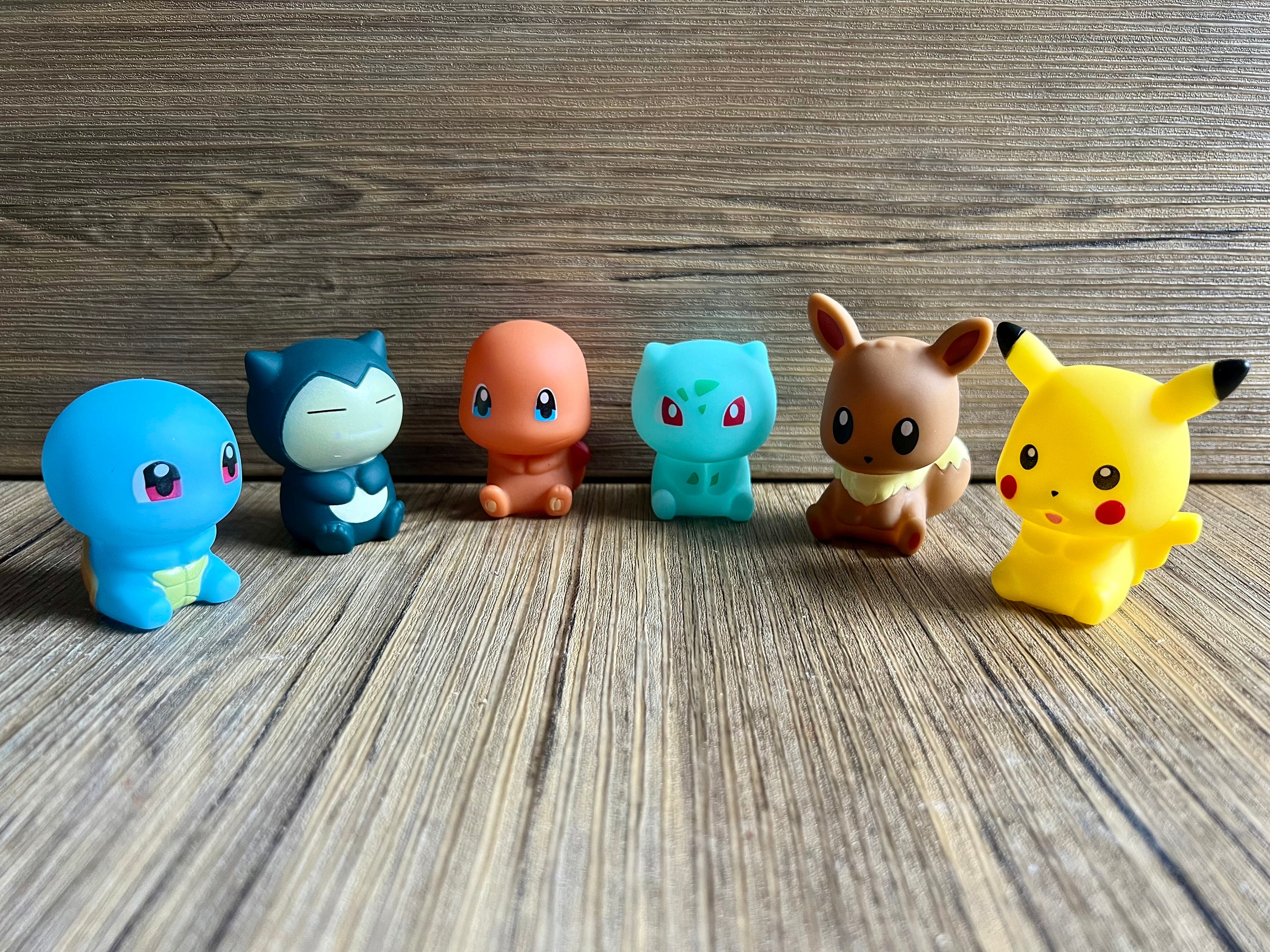 Pokémon Bath Toys Bath Squirters Pikachu Squirtle Bulbasaur Etsy Uk