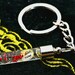 Name on Rice Keychain, Custom Keychain, Personalized Keytag, Personalized Gift, Lovers Gift ...