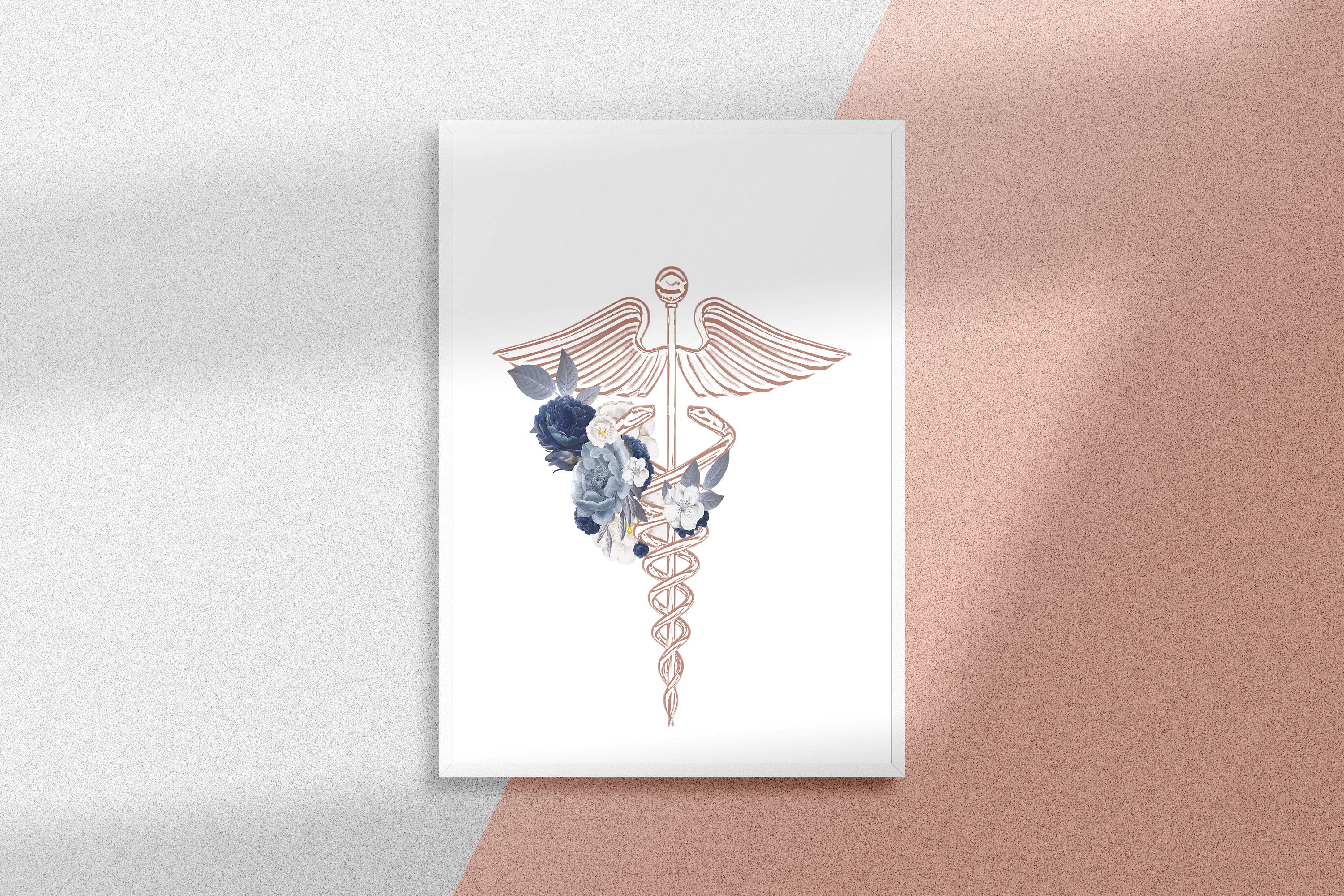 Caduceus Caduceus Art Caduceus Symbol Doctor Office Decor Medical ...