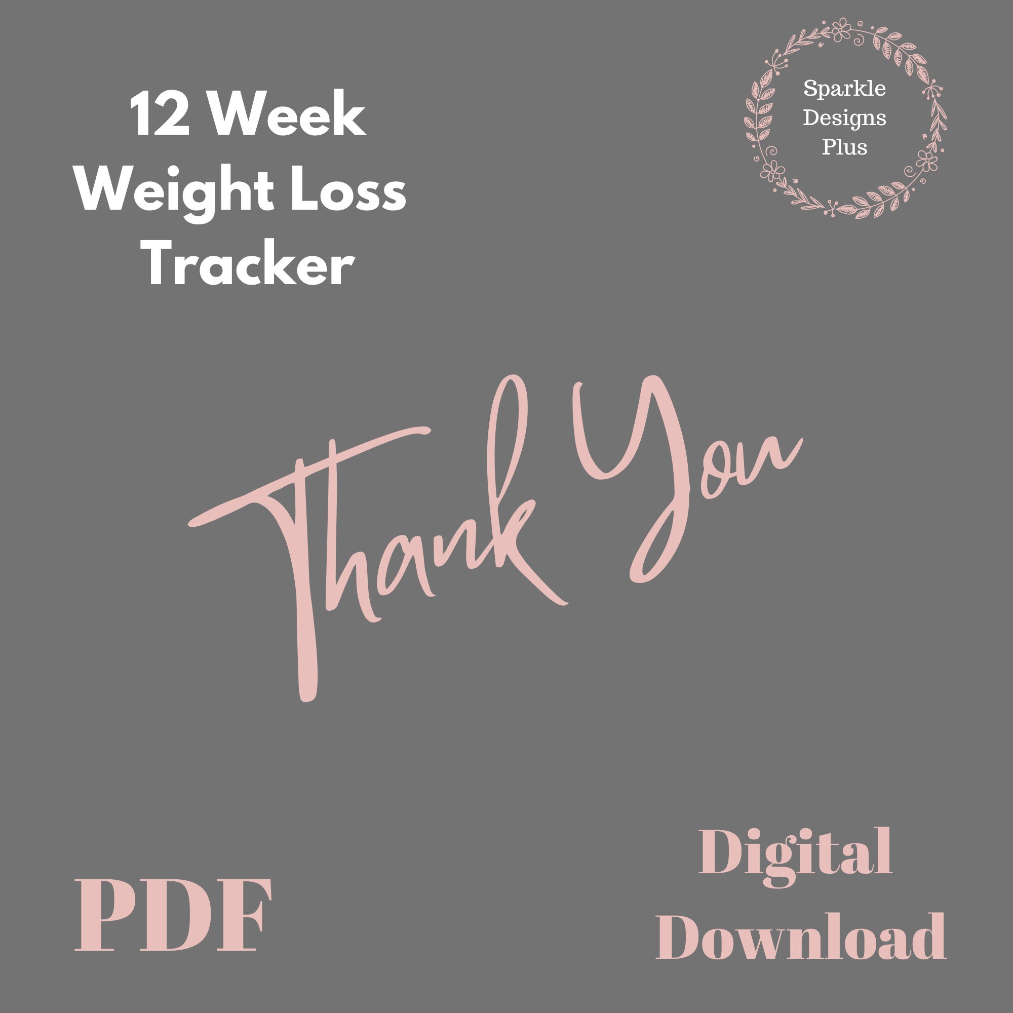 6 week weight loss tracker template - rillykick