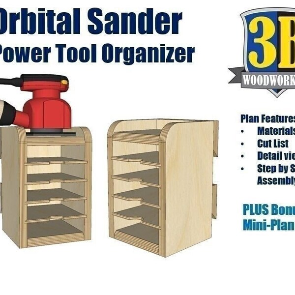 Power Tool Storage Rack Plans - Etsy