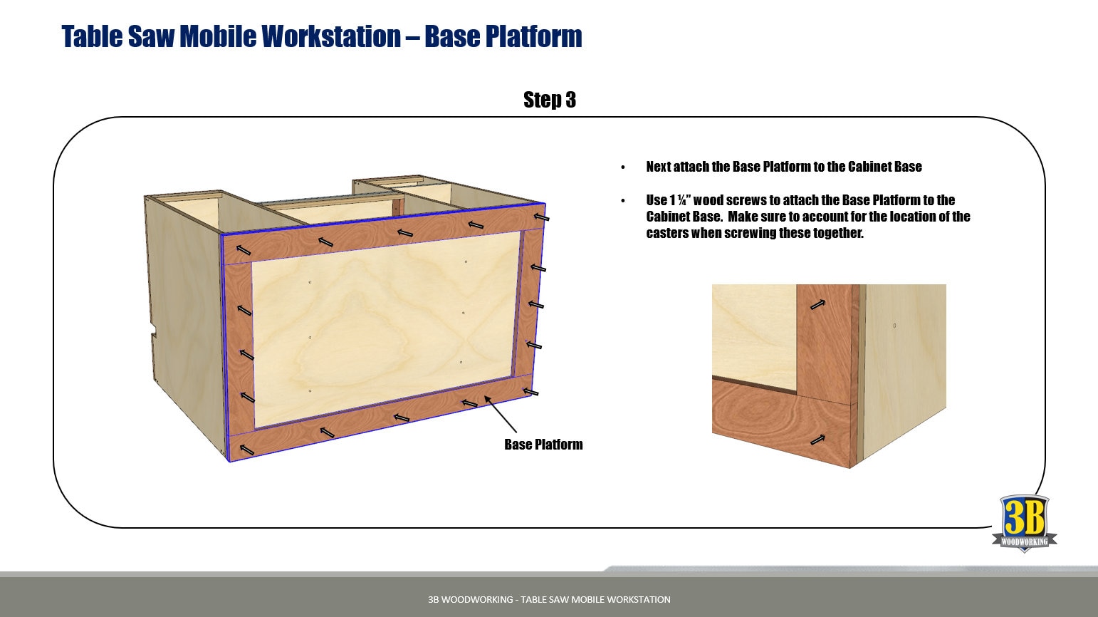 Table Saw Mobile Workstation Build Plans: Woodworking Workbench With ...