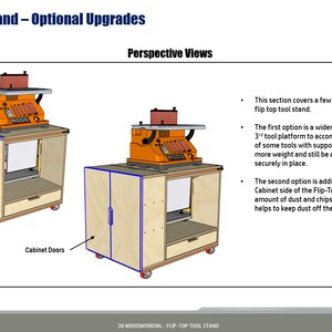Flip Top Tool Stand Metric Build Plans: Woodworking DIY (digital ...