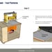 Flip Top Tool Stand Build Plans: Woodworking Shop Organization (digital ...