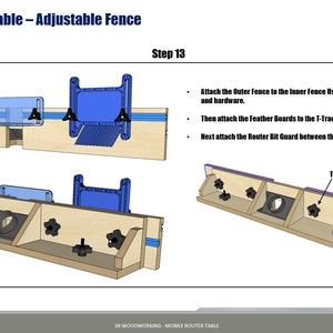 Mobile Router Table Metric Build Plans: DIY Woodworking Project ...