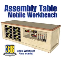 Torsion Box Assembly Table — Digital Plans - Etsy