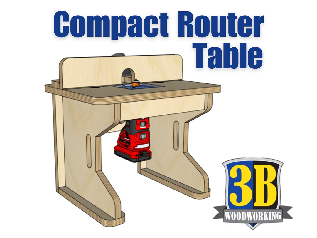 Compact Router Table Build Plans, DIY Router Table Plans, Router Table ...