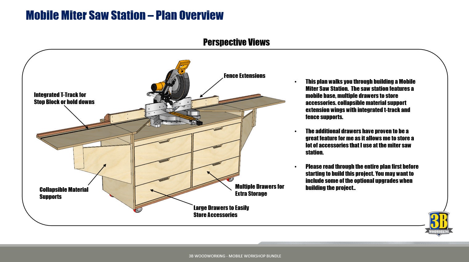 Mobile Workshop Bundle - Build Plans | Woodworking Plans - Etsy