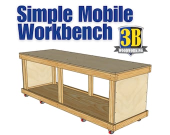 Mobile Assembly Table/workbench Plans - Etsy