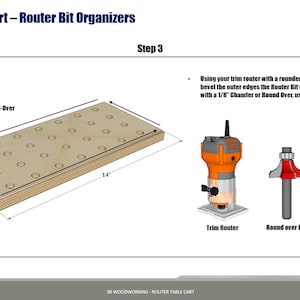 Router Table Cart Build Plans: DIY Woodworking Project (digital ...