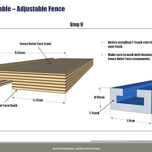 Mobile Router Table Metric Build Plans: DIY Woodworking Project ...
