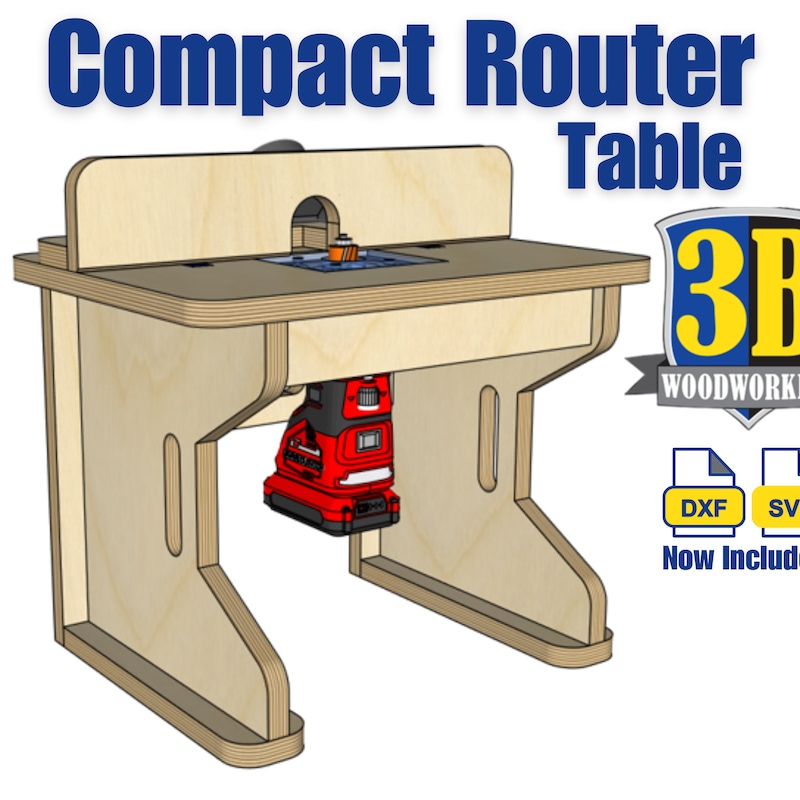 Woodworking Compact Table - Etsy