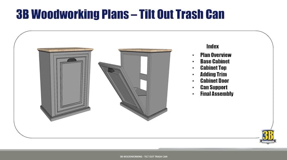 Wooden Trash Cabinet Plans Garbage Container Enclosure Shed Plans