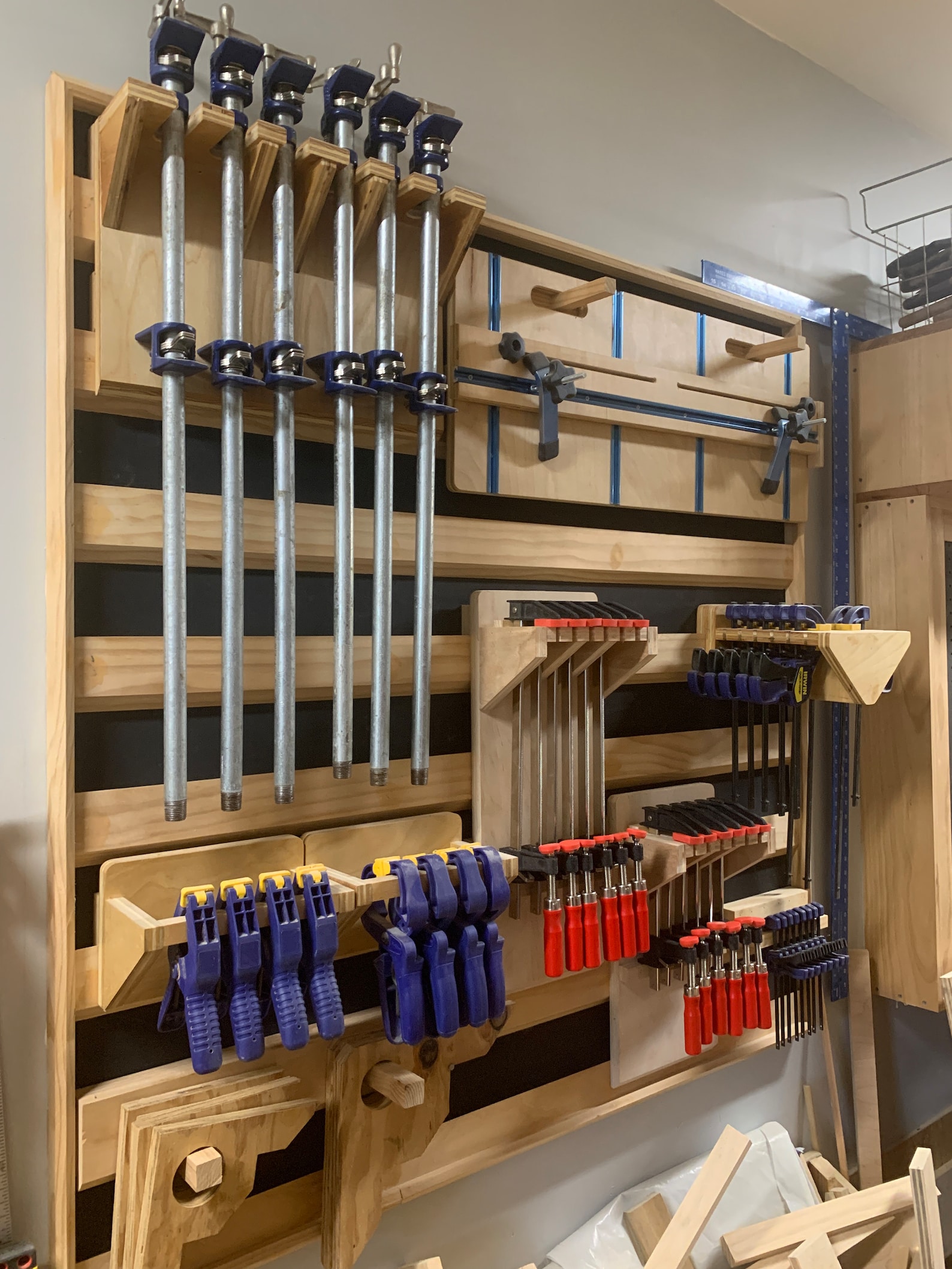 French Cleat Clamp Organizer Build Plans / Instant Download ...